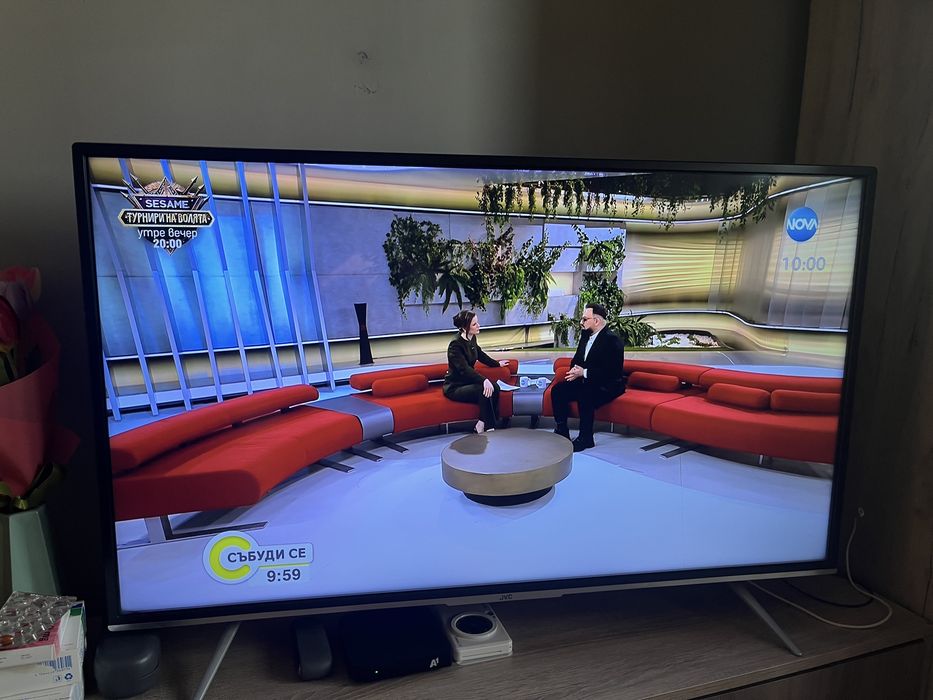 Телевизор JVC 43’ - 4K UHD Smart - Android TV гр. София Дружба 2 • OLX.bg