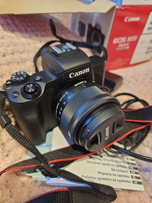 Canon eos m50 mark ii гр. Елин Пелин • OLX.bg