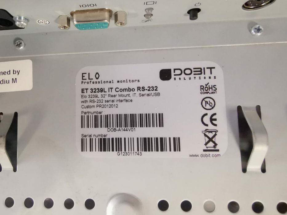 Monitor Touchscreen 32 inch ELO ET3239L TFT HD-ready, USB Bucuresti ...