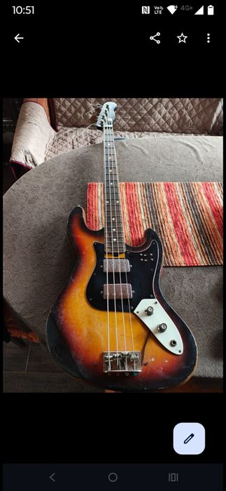 Chitara bas anii 70 Campina • OLX.ro