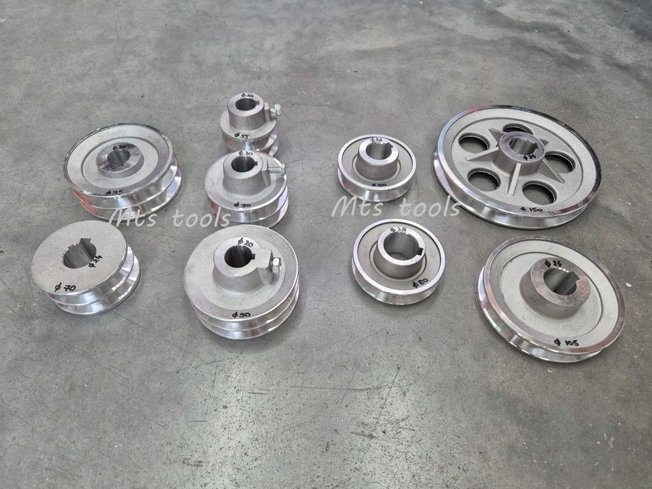 Fulie fulii motor electric cu 1 canal / cu 2 canale din aluminiu ...