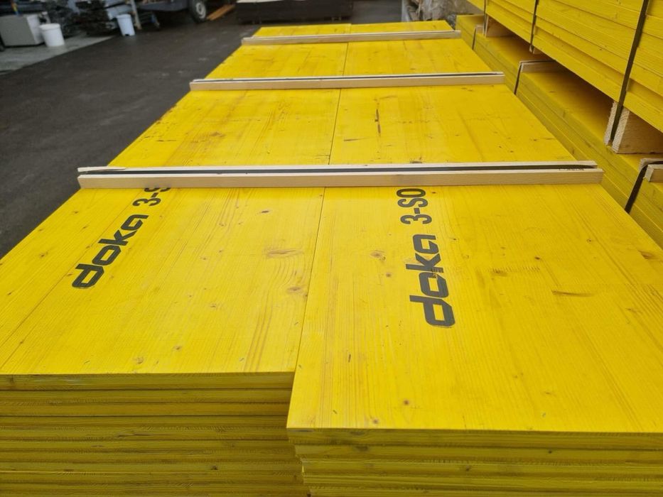 Panouri cofraj doka originale 3So 3S Basic placa galbena placi lana ...