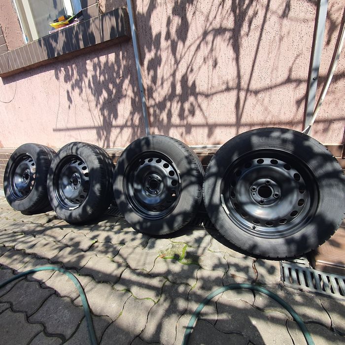 Roti Logan cu anvelope Continental de vara 185/65/R15 Bucuresti ...