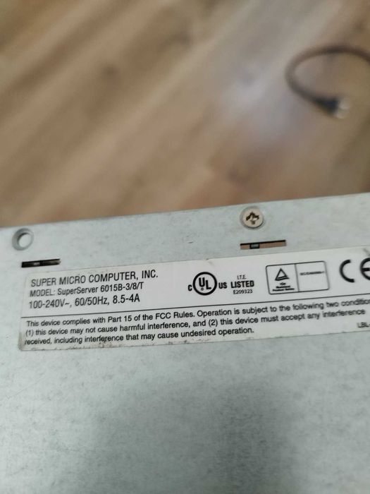 2 х сървър Super Micro Computer 1U ползван за клъстер Oracle SUN. гр ...