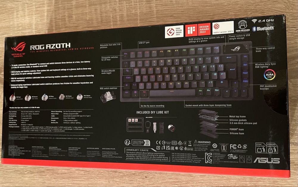 Tastatura mecanica ROG Azoth NOU SIGILAT ! PC gaming calculator ...