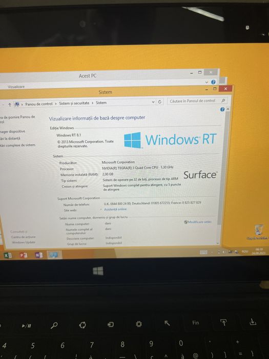 Tableta Surface Windows rt Puchenii Mari • OLX.ro