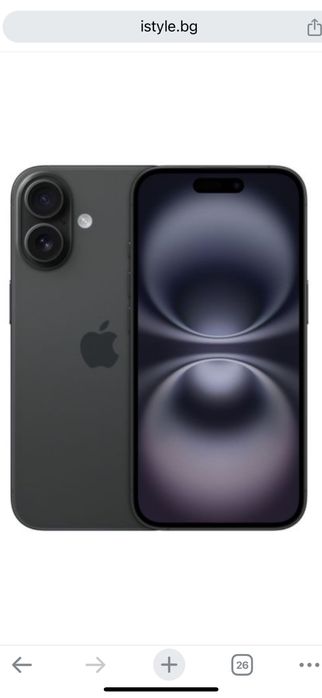 IPHONE 16 128GB black гр. София Център • OLX.bg