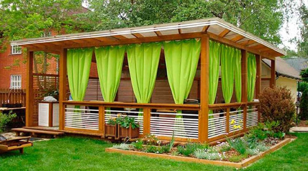 Draperii perdele protectie soare: terasa, foisor, balcon, exterior ...