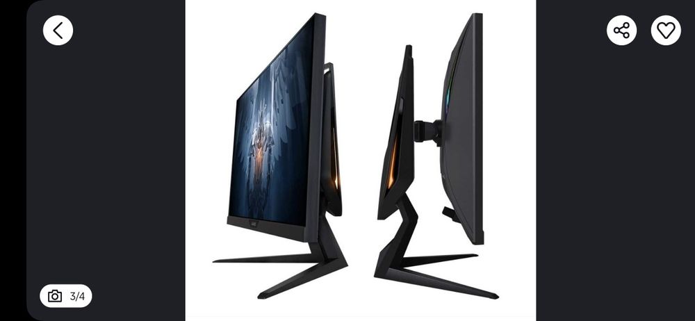 Monitor gaming Aorus 27inch 2k 165hz 1ms IPS Sanpetru • OLX.ro