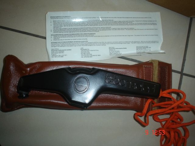 Dispozitiv mecanic determinare grosime de strat vopsea Elcometer 211 ...