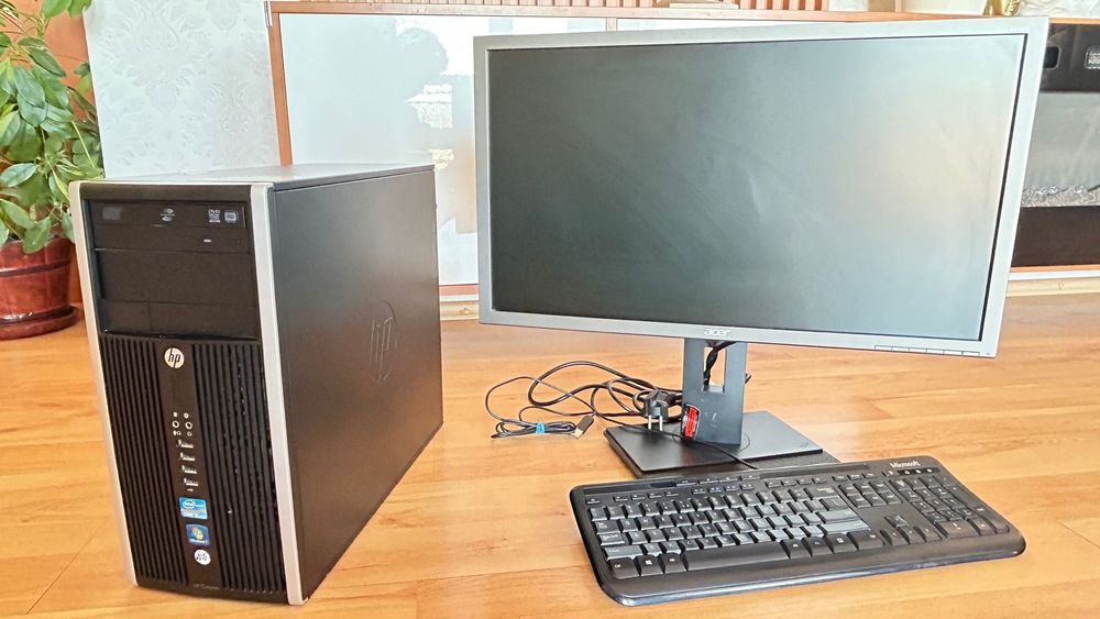 HP Compaq PC set-up with Acert 62cm monitor Cluj-Napoca • OLX.ro