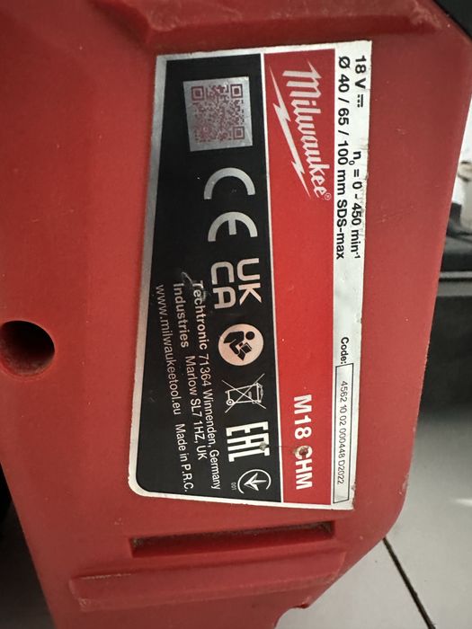 Rotopercutor Milwaukee SDS Max M18 CHP Craiova • OLX.ro