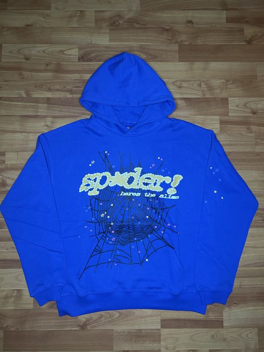 Hanorac Spider / Sp5der Albastru Bucuresti Sectorul 1 • OLX.ro