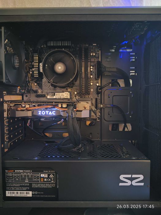 Геймърски Ryzen 3 3300X,GTX 1080 8GB,RAM 16GB DDR4 3000,SSD 256GB NVME гр. Бургас Братя ...