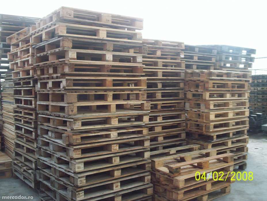 Paleti lemn,europaleti ,paleti tip euro ,epal , noi sau folositi Iasi ...