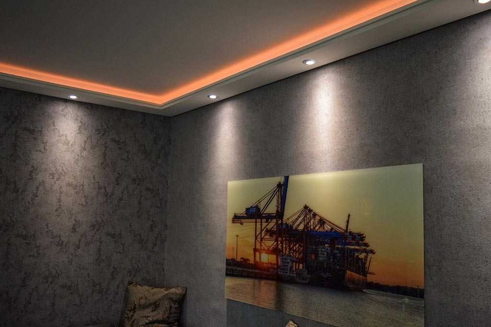 Scafe decorative polistiren, scafa led si spot model LS 5 Bucuresti ...