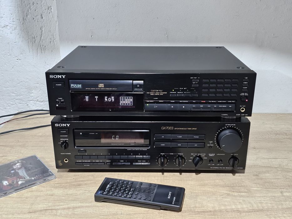 Cd player SONY CDP-991,telecomandă, hi-fi sistem audio cu telecomandă Suceava • OLX.ro
