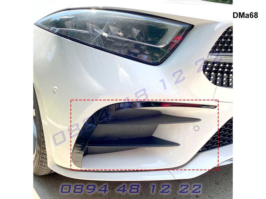 Тунинг Добавка Сплитер Спойлер Броня Mercedes CLS W257 Мерцедес ЦЛС гр ...
