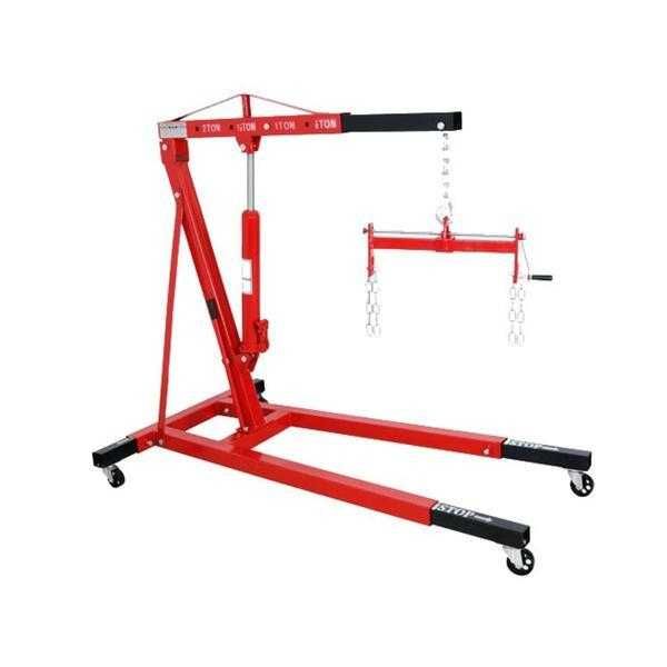 Macara hidraulica tip girafa pentru motor auto, 2 tone, QF-D2103 ...