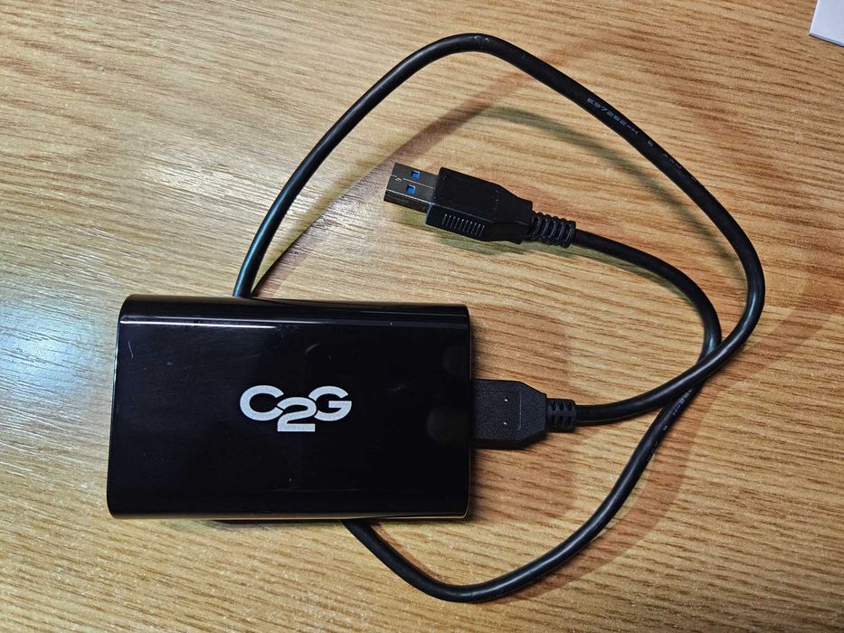 Placa video externa C2G USB 3 HDMI Model 30562 adaptor plug and play ...