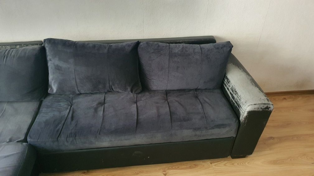 Ъглов разтегателен диван 260/177/80 гр. София Люлин - център • OLX.bg
