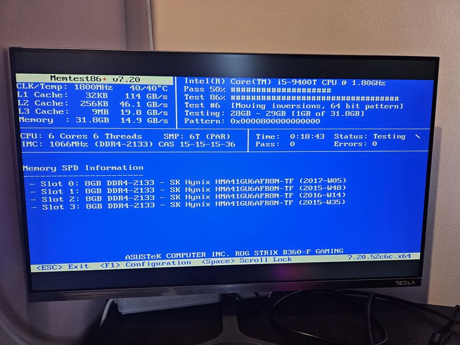 Kit memorii 2x 8GB DDR4 2133Mhz Hynix Bucuresti Sectorul 5 • OLX.ro