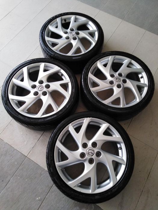 Jante/Roti originale 5x114,3 - R18 Mazda/Kia/Nissan/Renault Ilfov Popesti-Leordeni • OLX.ro