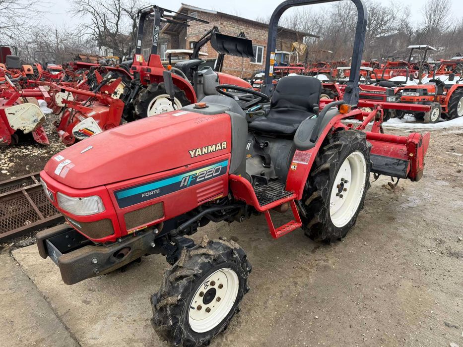 Трактор YANMAR AF220 4x4 гр. Русе в.з. Кръста • OLX.bg