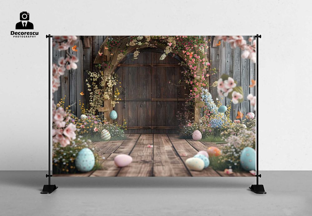 Fundal Foto Textil - Tematica Primavara / Paste 2025 - DECORESCU - 03 ...