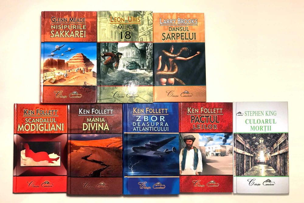 Colectia Cameleon,Scandalul Modigliani,Culoarul Mortii,Stephen King ...