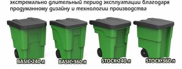Мусорный бак, контейнер под мусор, бак для мусора - Хозяйственный ...
