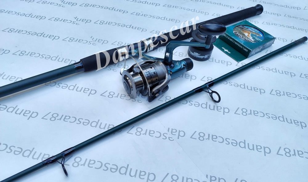 SET Universal Lanseta 2.70m ROBINHAN Power cu Mulineta HT60 + 300m FIR ...