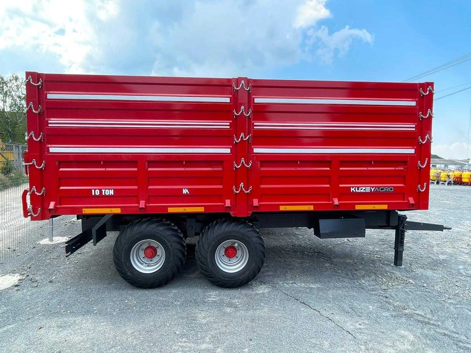 Remorca agricola - Remorca pentru cereale 8 - 10 tone TANDEM Gilau • OLX.ro