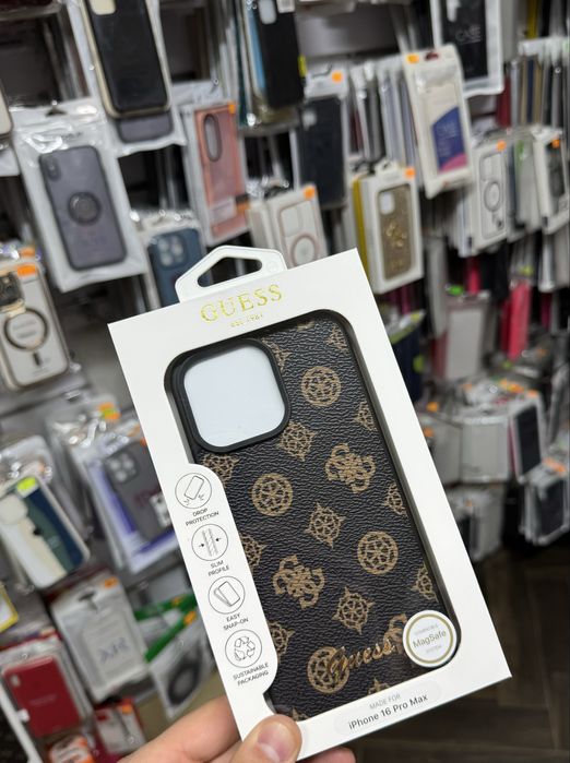 Iphone 16 pro max Оргинален калъф на GuesS гр. Търговище Боровец • OLX.bg