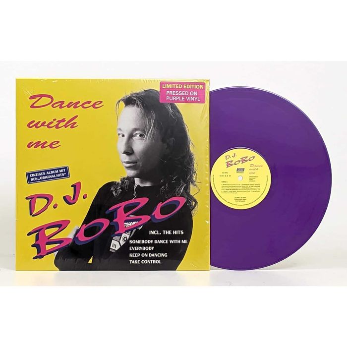 DJ BOBO - DANCE WITH ME - The Album - Limited Edition PURPLE VINYL гр ...