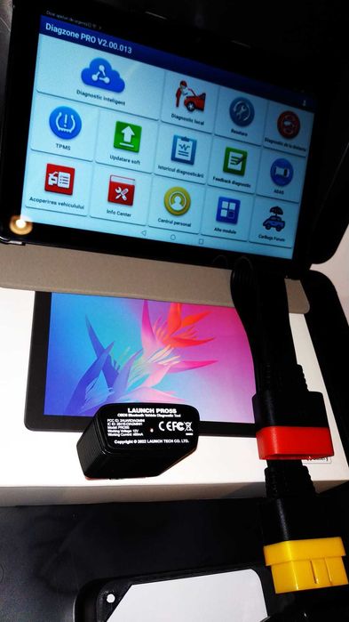 Kit Interfata Auto LAUNCH PRO5S X431 Easydiag + Tableta Android 10.1 ...