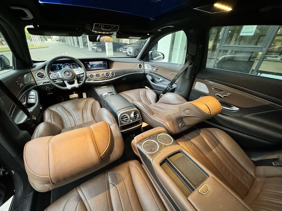 Mercedes S400d Long 4Matic *pachet Amg *Panorama sky Blue *4butoane ...