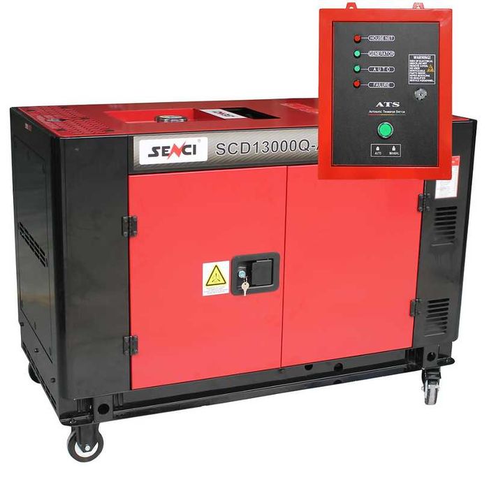 Generator SENCI SCD13000Q-ATS, Putere max. 11 kW, 230V, AVR Diesel ...