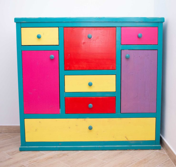 Comodă antichizată, unicat. Brasov • OLX.ro