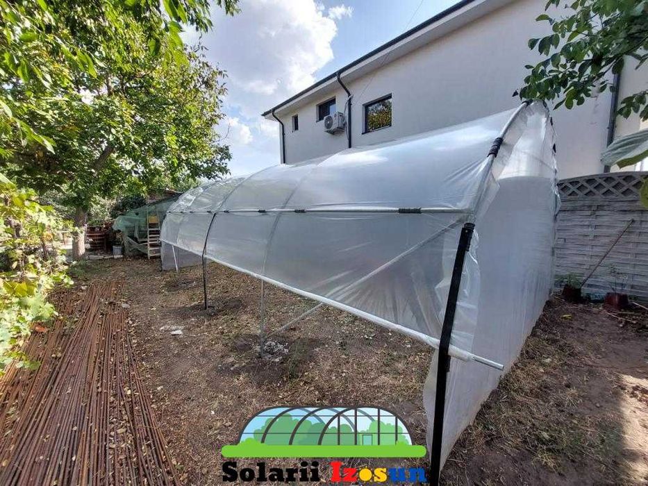 Solar gradina din teava galvanizata - instalare rapida SOLARII IZOSUN ...