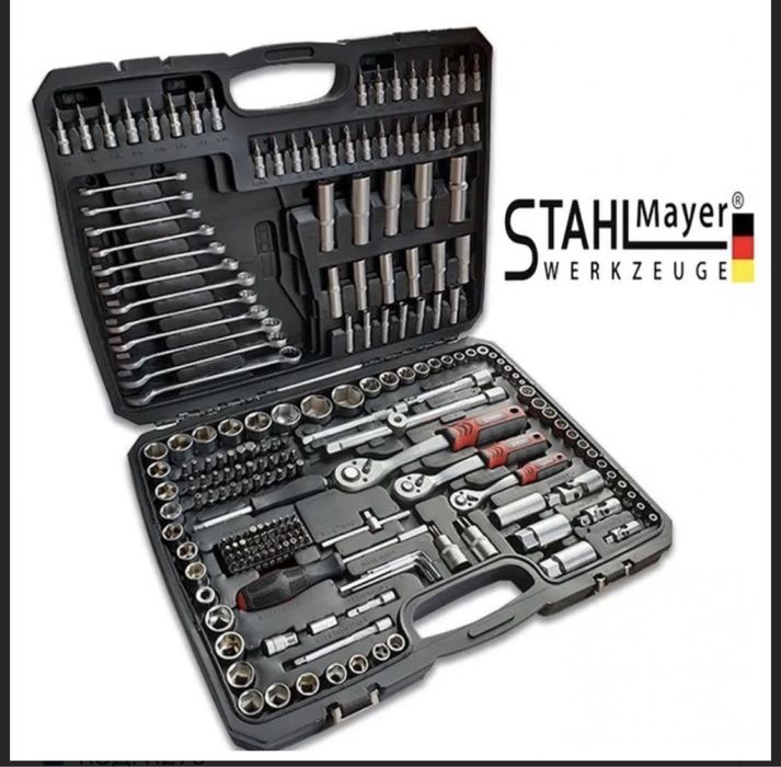 Гедоре 216 части 1/2” 3/8” 1/4” StahlMayer с. Крумово • OLX.bg