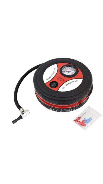 Compresor auto forma anvelopa cu alimentare bricheta 12V, 260PSI ...