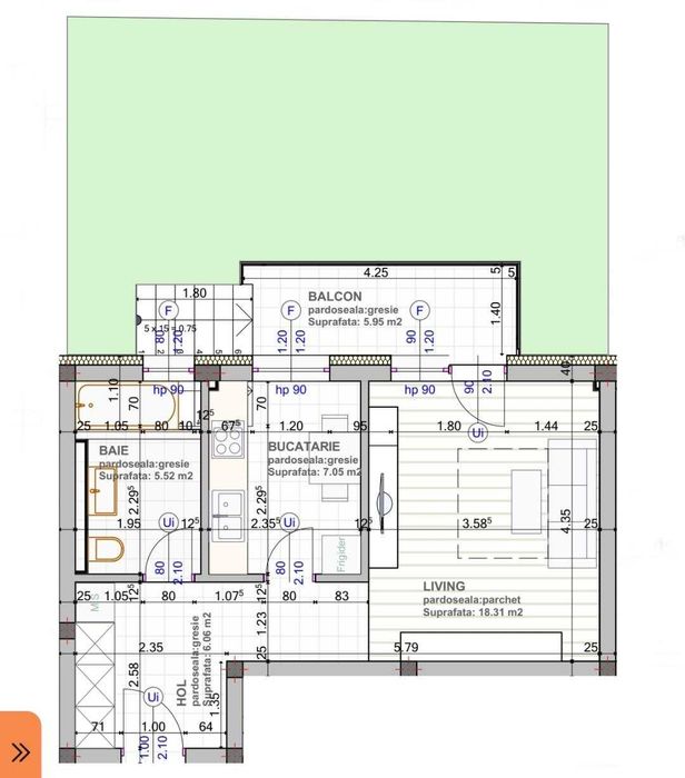 Garsoniera la parter cu gradina de 67 mp! Brasov • OLX.ro