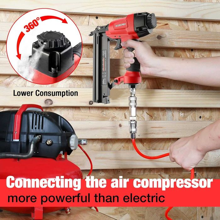 Pistol Pneumatic Profesional Cuie/Capse + 400 cuie, REDUS de la 450RON ...