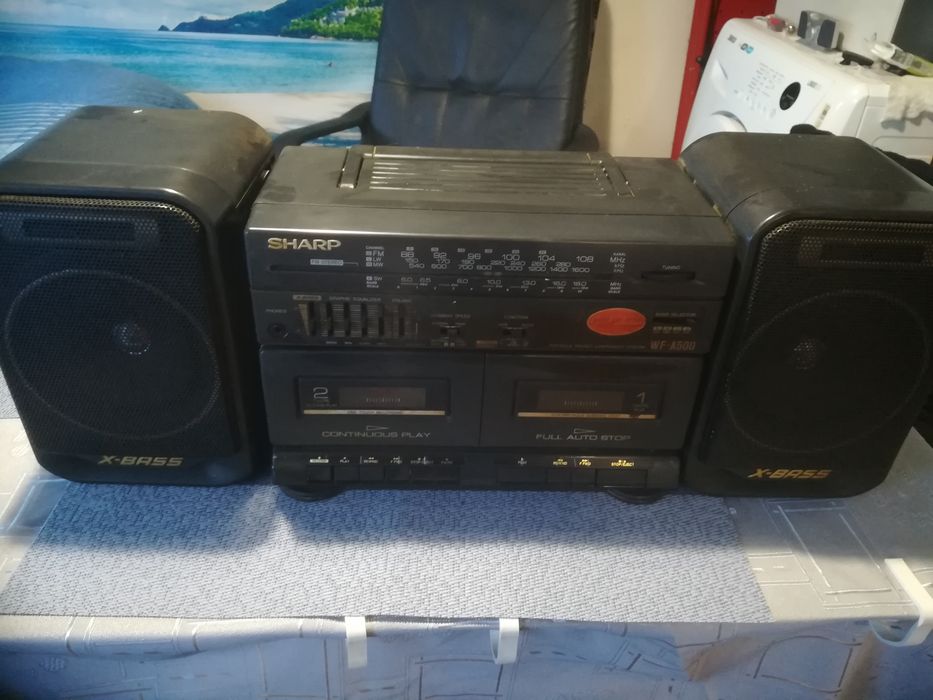 Касетофон Sharp работещ гр. Варна Аспарухово • OLX.bg