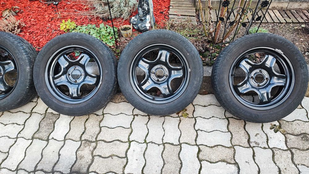 Set jante structurate Dacia - Renault Logan 4x100 Michelin 205/55 R16 Bucuresti Sectorul 5 • OLX.ro