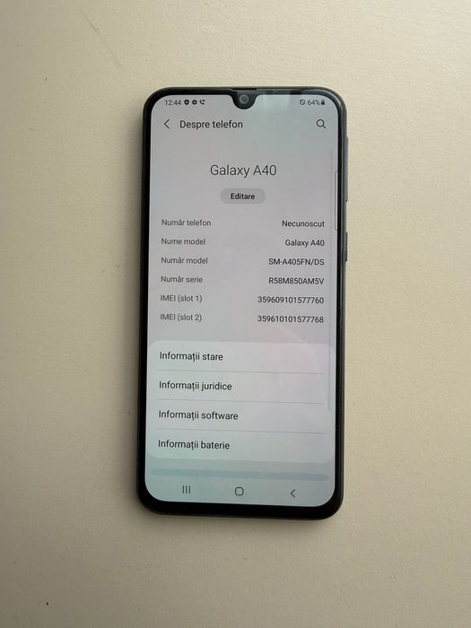 Samsung A40 telefon smartphone Arad • OLX.ro