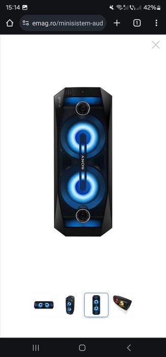 Boxa 500w Wireless Hi-Fi System with Bluetooth Botosani • OLX.ro