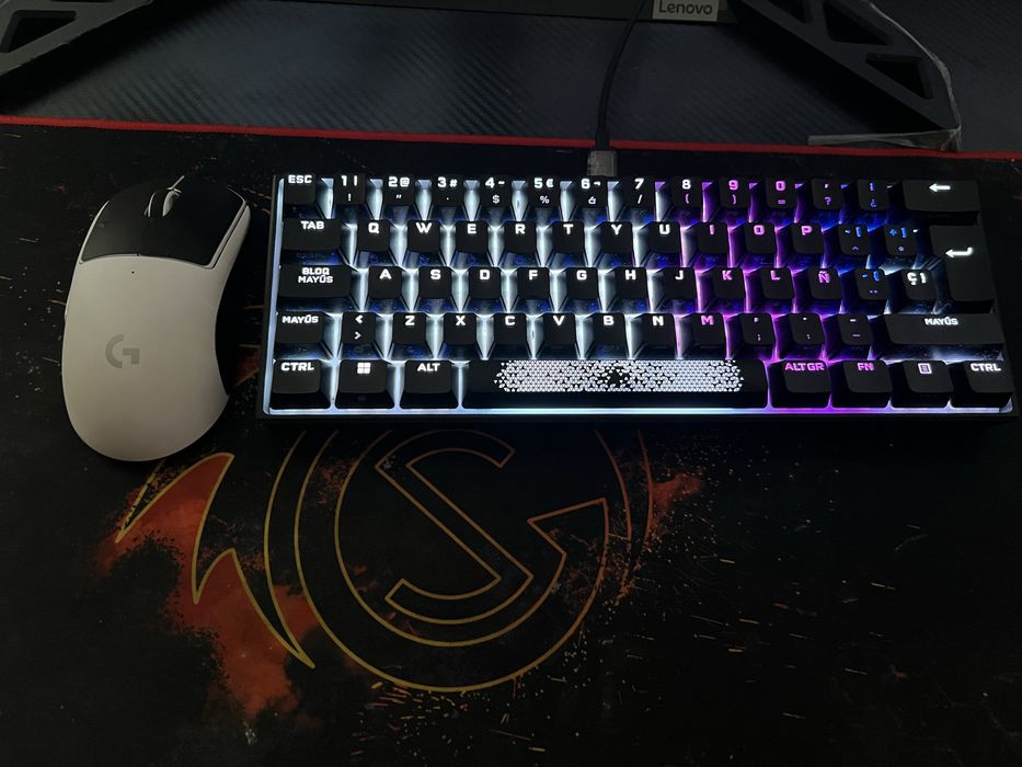 Kit Mouse Logitech Pro X , SteelSeries Arctis 9 , Corsair K65 RGB mini ...