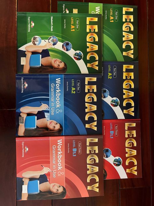 Legacy Student's book and Workbook A1, A2, B 1.1 гр. София Зона Б-19 ...